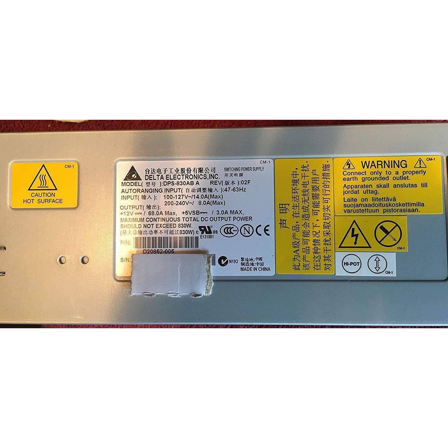 Dell Fuente Dell Power Supply 830W D20852-005 DPS-830AB - Walmart.com