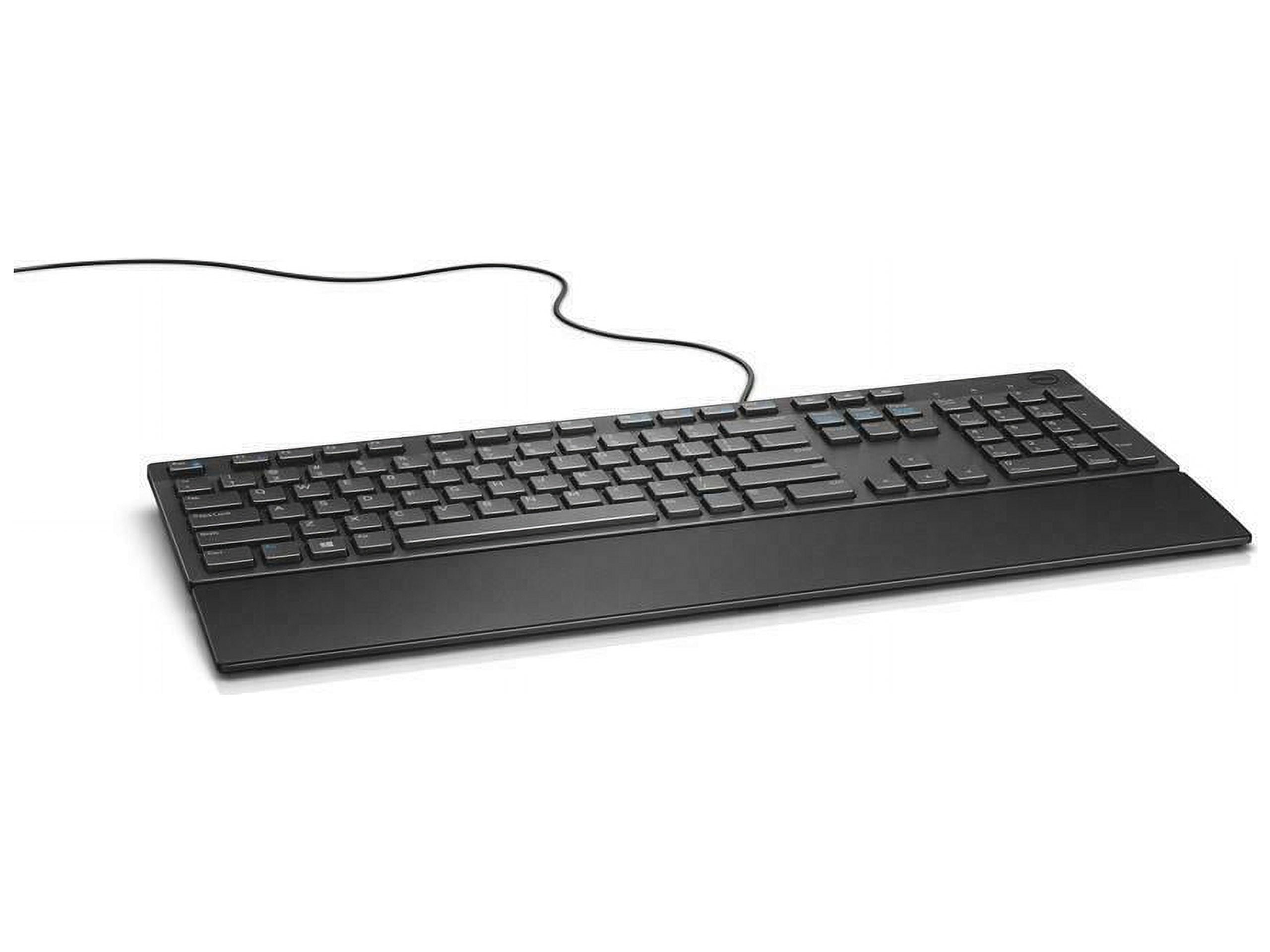 Dell Full Size USB Wired Standard Keyboard, Black - Walmart.com