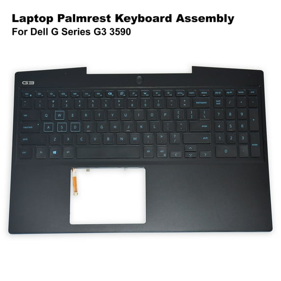 Dell G Series G3 3590 Backlit Keyboard Palmrest Assembly – 0JP6X ...