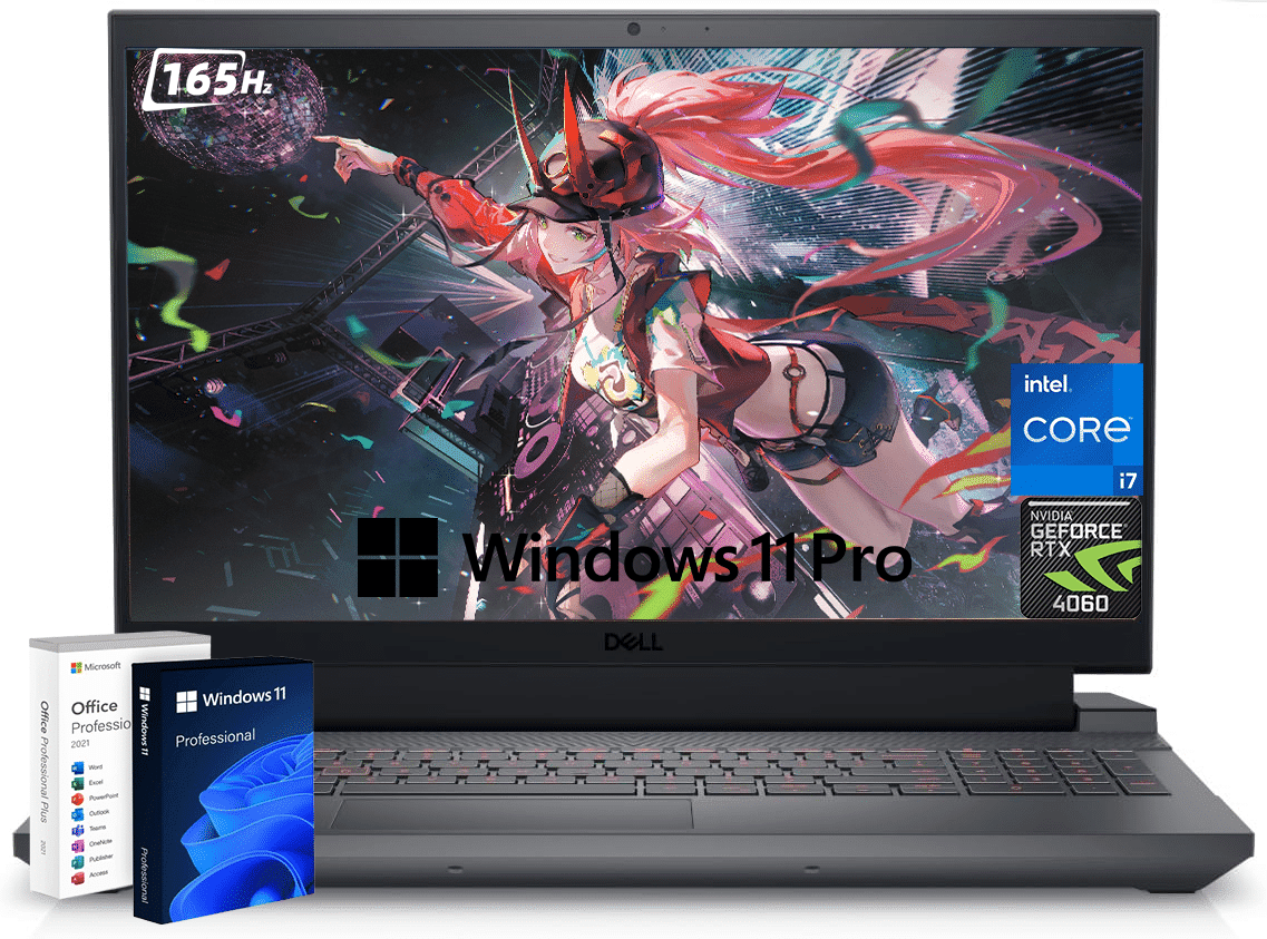 Dell G15 G5530 Gaming Laptop, 15.6" FHD 120Hz Display, i7-13650HX(14 ...