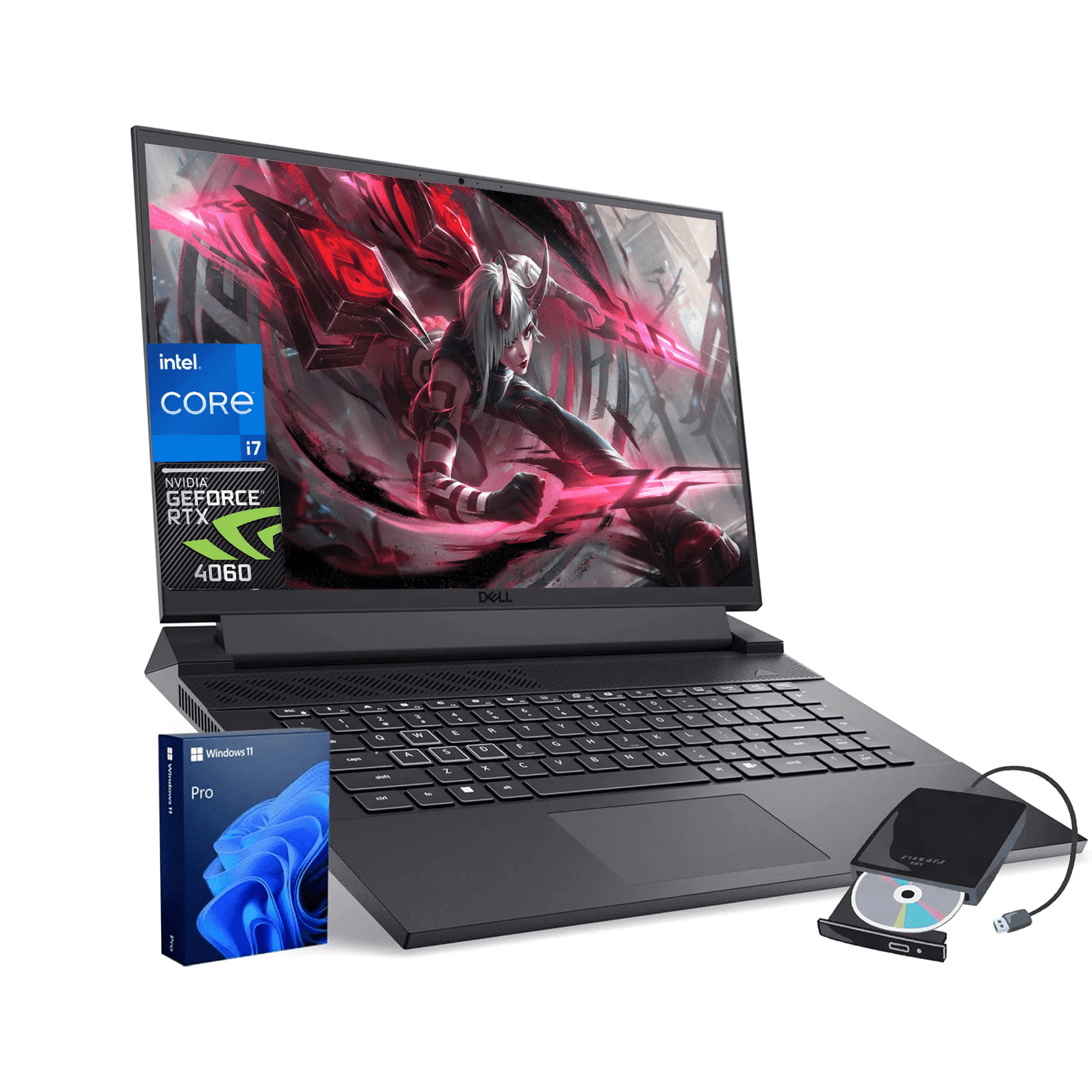 Dell G16 7630 Gaming Laptop, 16" QHD+ 240Hz 3ms Display, Intel 14-Core i7-13650HX, NVIDIA ...