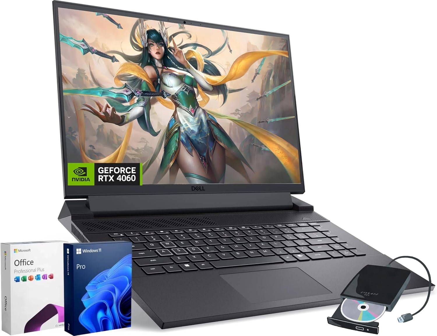 Dell G16 7630 Gaming Laptop - 16" QHD+ 240Hz 3ms Display, Intel 14-Core i7-13650HX, NVIDIA ...