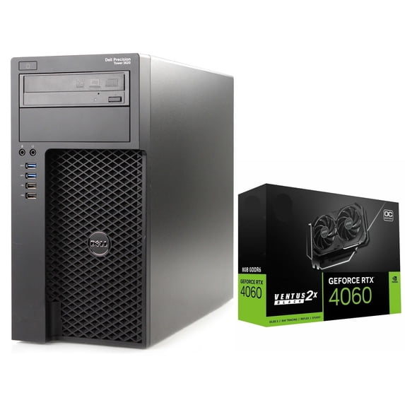 Dell Precision Gaming Desktop Computer - Intel Core i7, RTX 4060, 16GB ...
