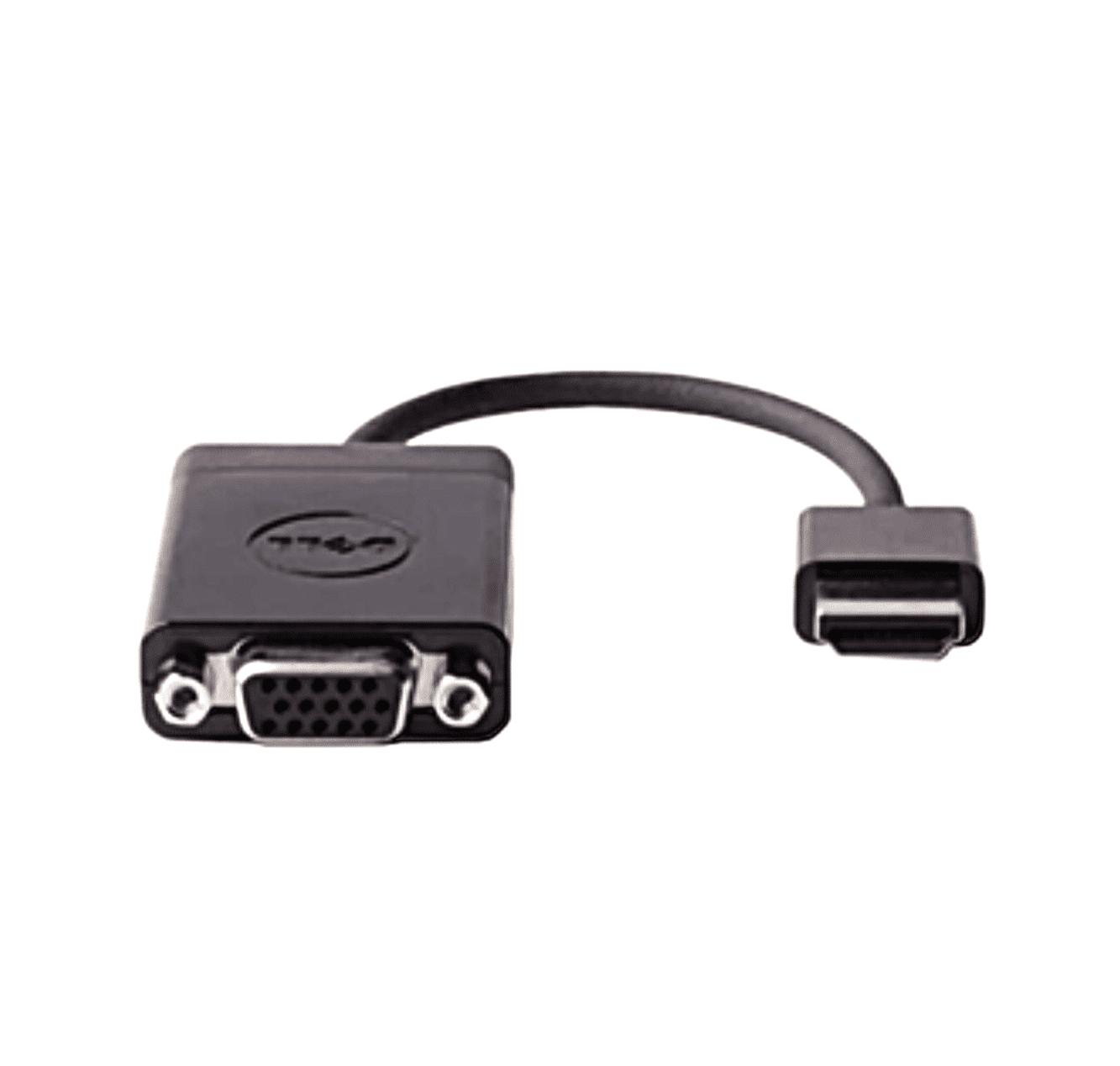 Dell HDMI to VGA Adapter, A/V Cable, Black- PN: DAUBNBC084 - Walmart.com