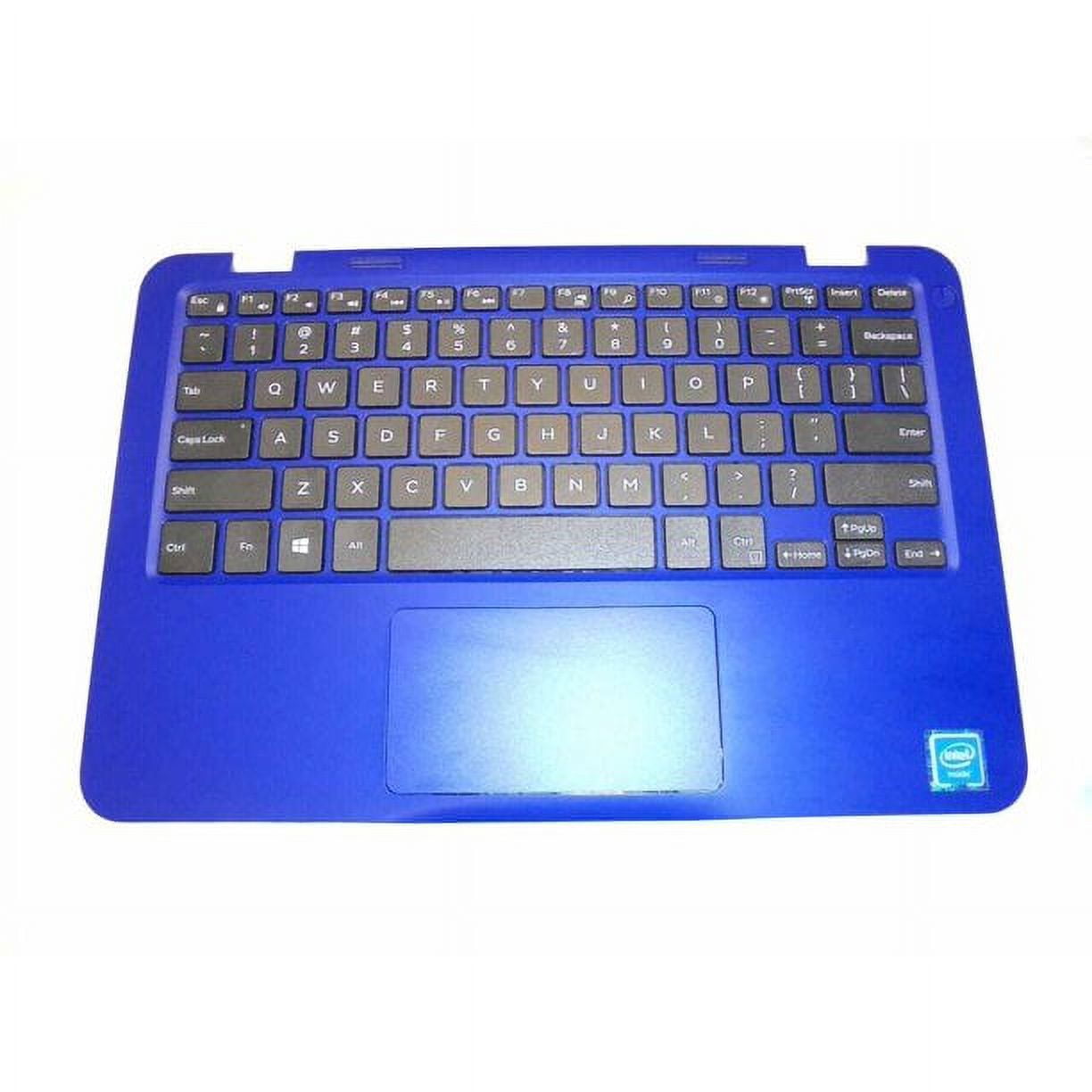 Dell Inspiron 11 3162 Palmrest Touchpad W Keyboard Blue QWERTY NIE05 ...