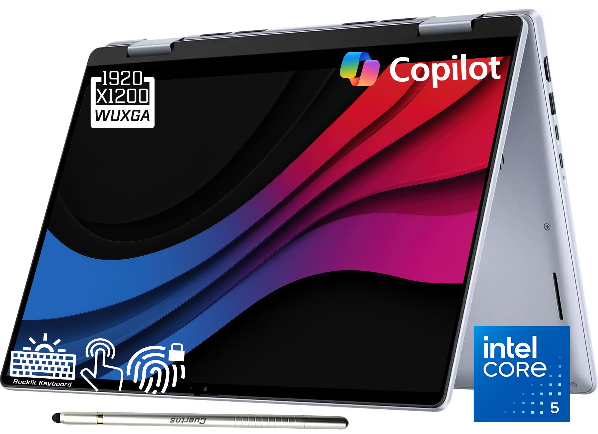 Dell Inspiron 14 2-in-1 Laptop, FHD+ 14 inch Touchscreen, Intel Core 5 ...