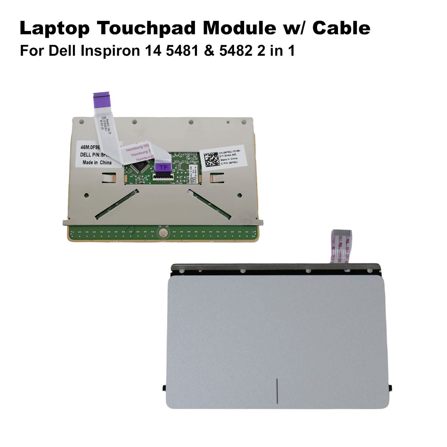Dell Inspiron 14 5481/5482 2-in-1 Touchpad Sensor Module Kit with Cable ...