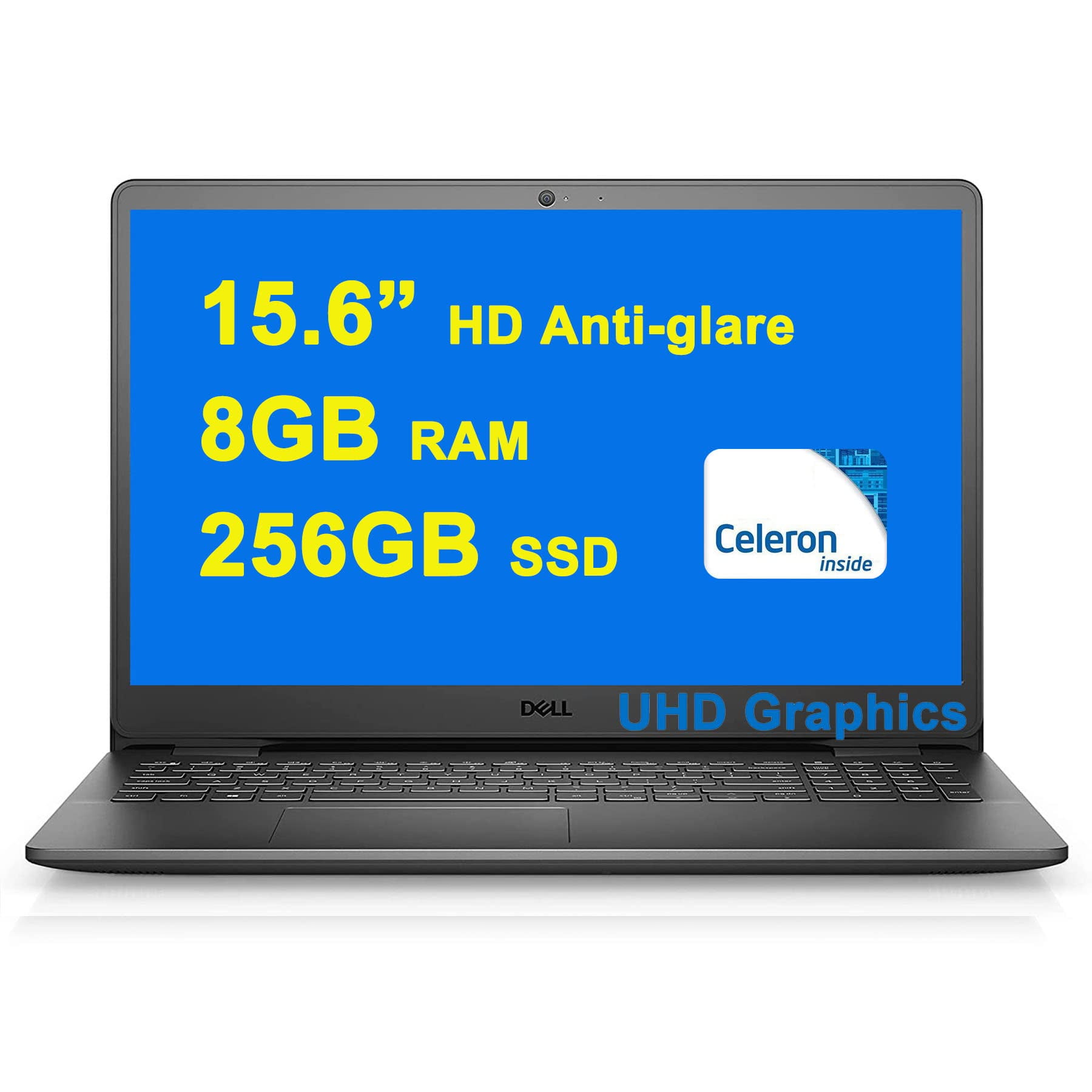 Dell Inspiron 15 3000 3502 Business Laptop 15.6" HD Anti-Glare Narrow ...