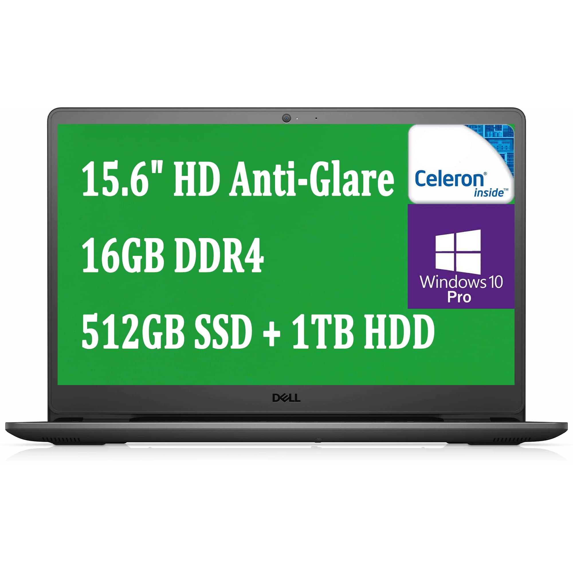 Dell Inspiron 15 3000 3502 Business Laptop Computer I 15.6" HD Anti ...