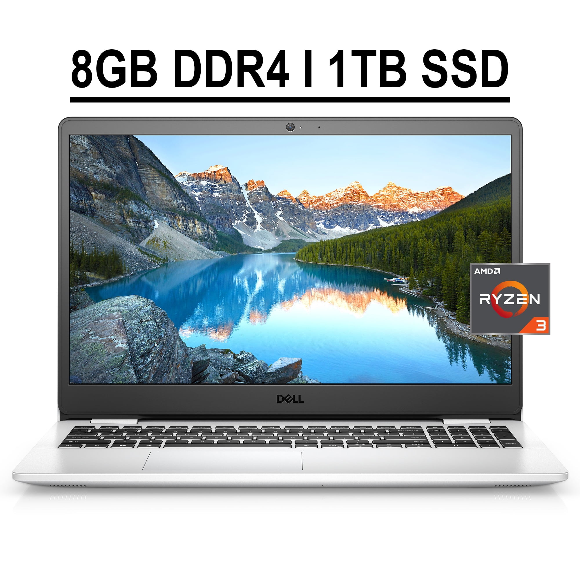 Dell Inspiron 15 3000 3505 Business Laptop 15.6" FHD Anti-glare Display ...