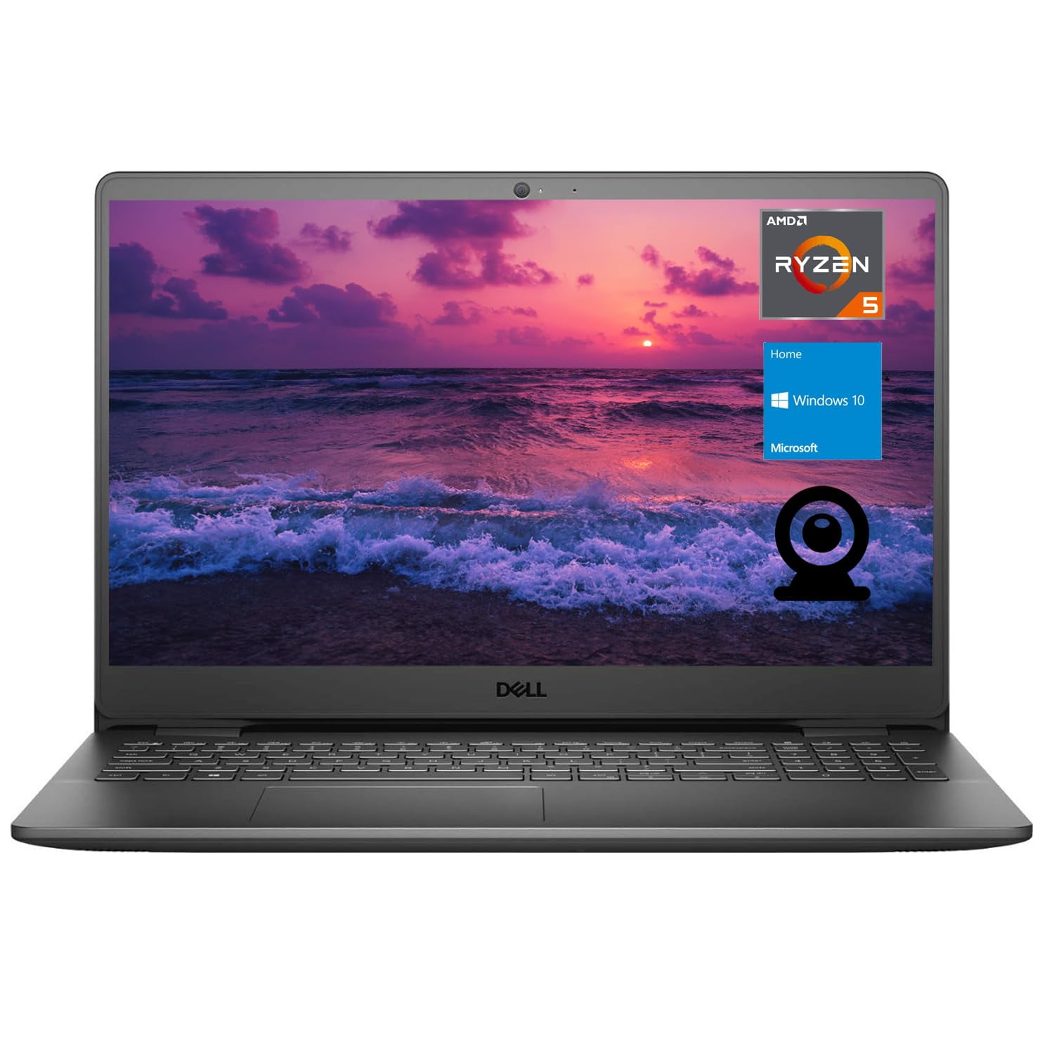 DELL Inspiron 15 3000 Laptop, 15.6 FHD Touchscreen, AMD Ryzen 5 3450U Processor, 16GB RAM, 256GB ...