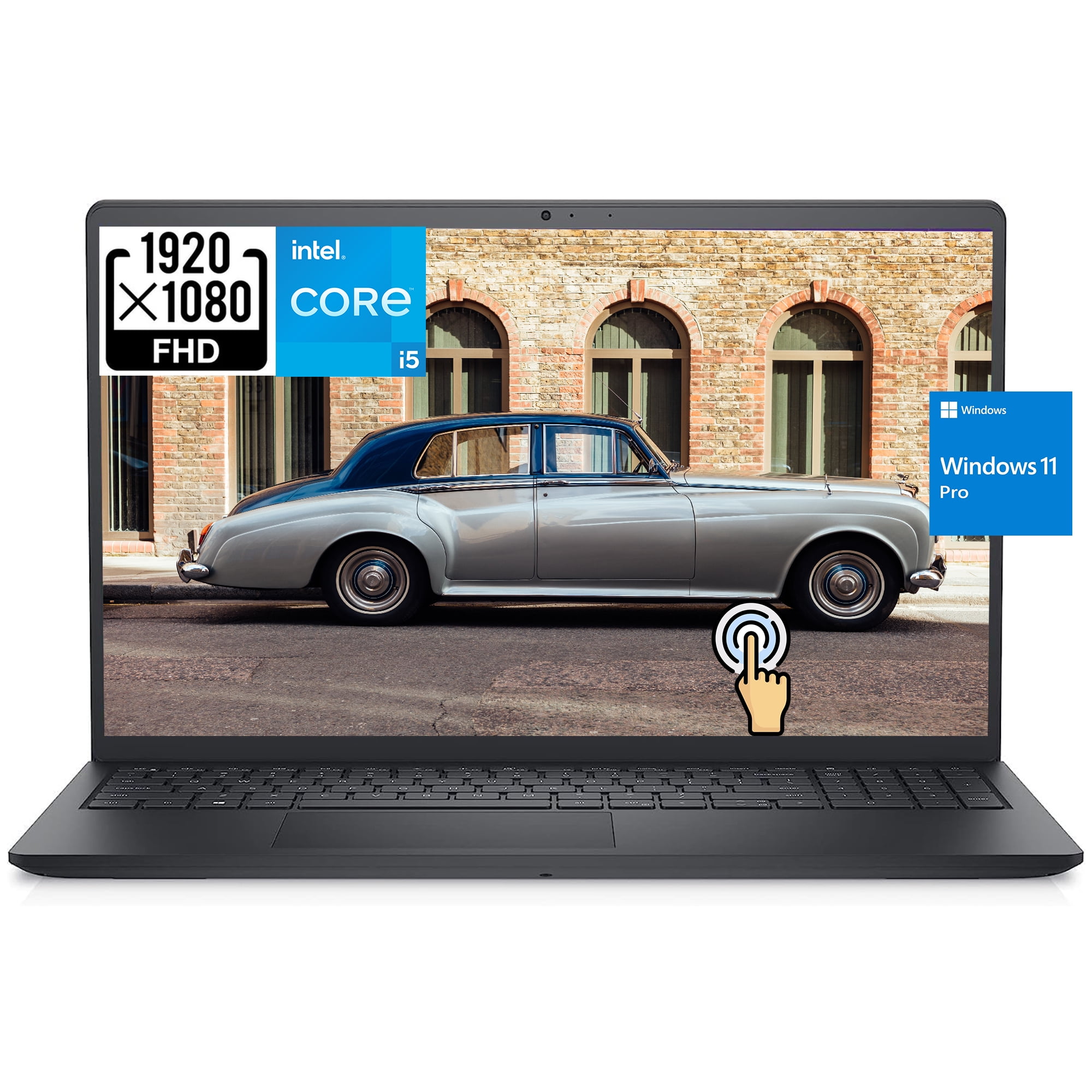 Dell Inspiron 15 3000 [Windows 11 Pro] Business Laptop Computer, 15.6 ...