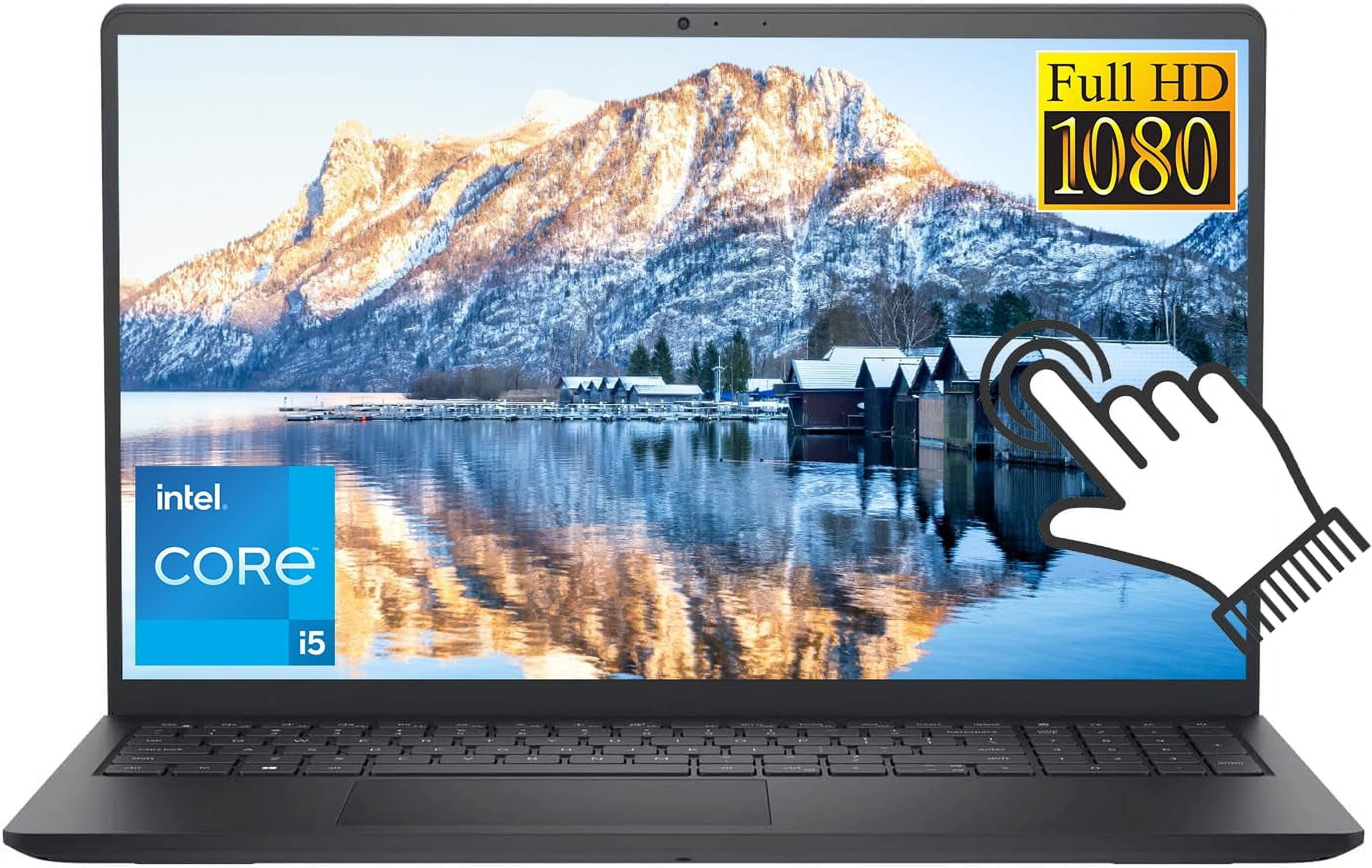 Dell Inspiron 15 3520 15.6" FHD Touchscreen Laptop Computer, 16GB RAM, 1TB PCIe SSD, 4-Core ...