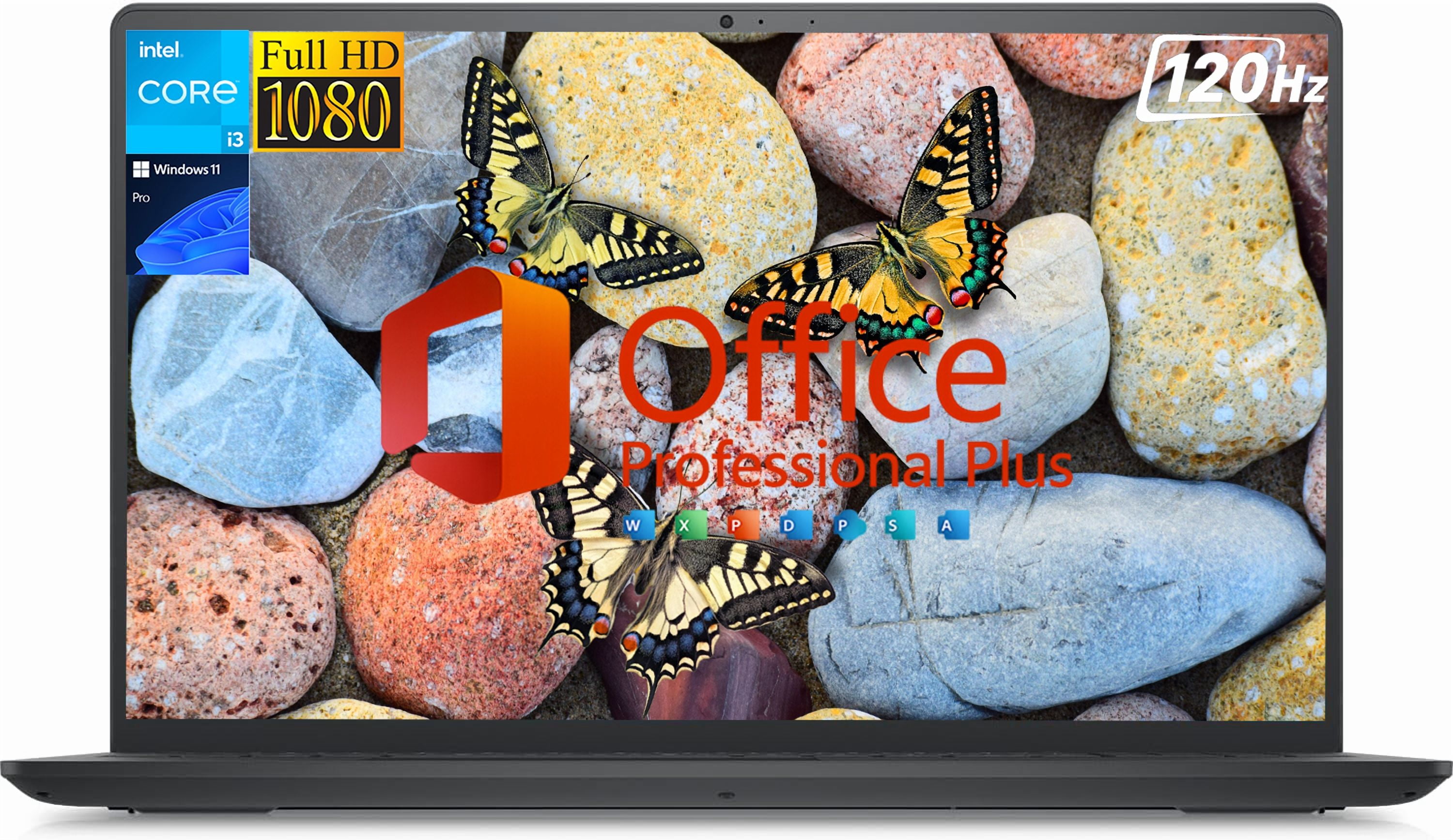 Dell Inspiron 15 3520 Business Laptop, 15.6" FHD Display, Intel Core i3 ...