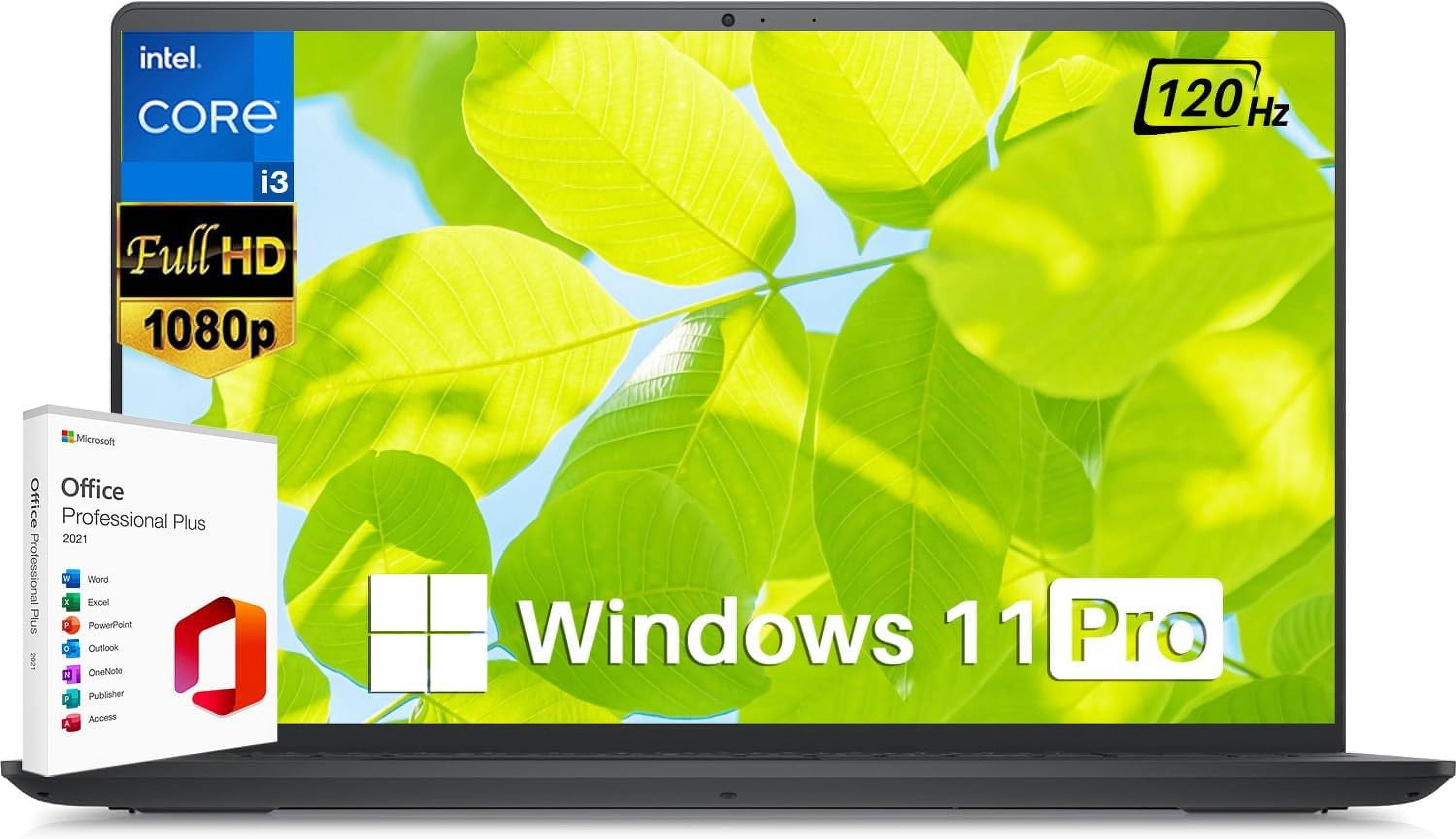 Dell Inspiron 15 3520 Laptop Computer, 15.6" 120Hz IPS FHD, 32GB RAM ...