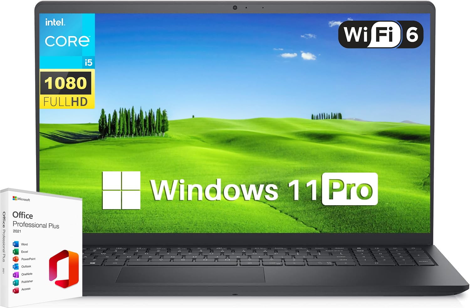 Dell Inspiron 15 3520 Laptop Computer 2024, 120Hz 15.6" FHD Laptop with ...