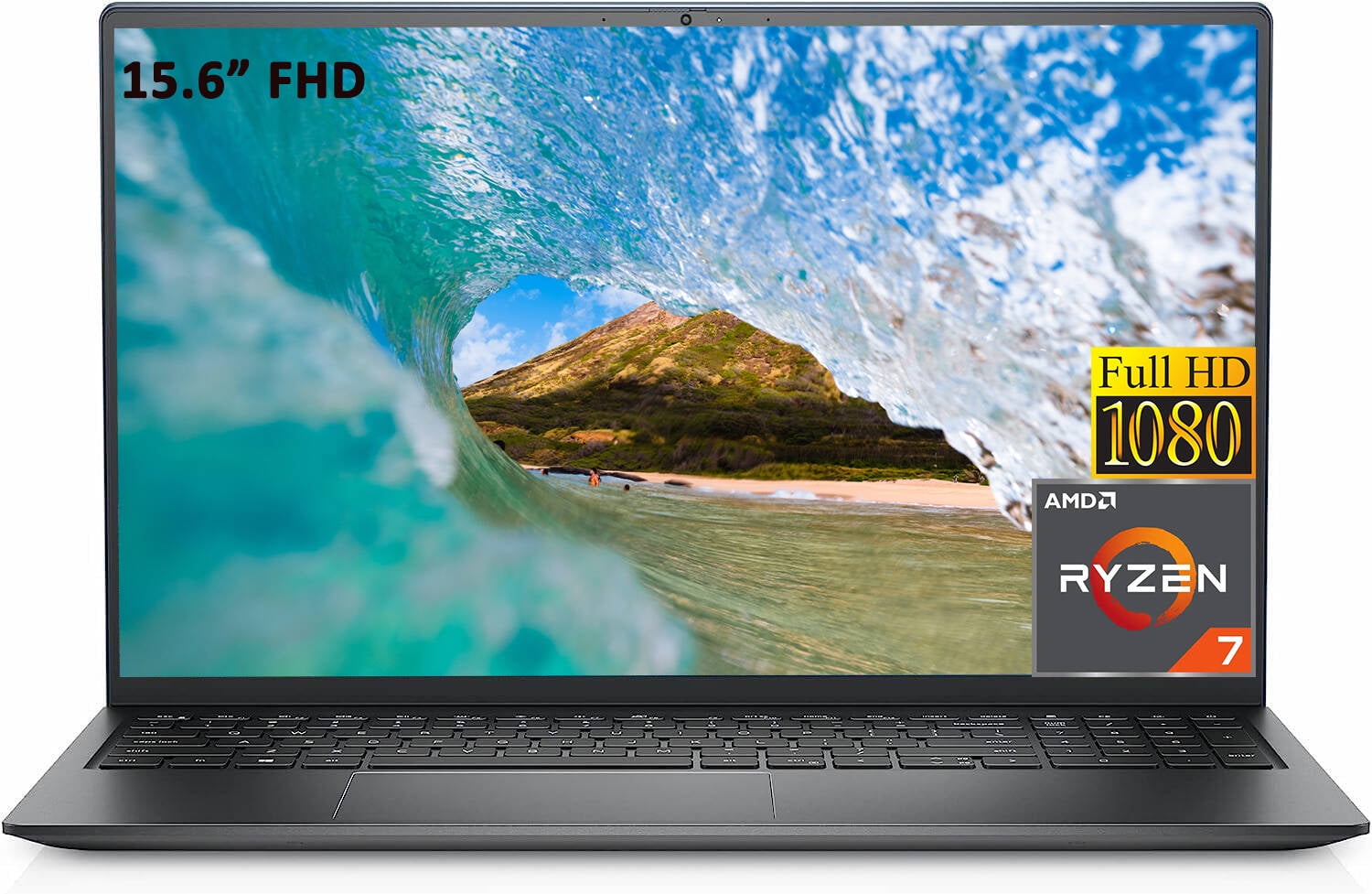 Dell Inspiron 15 3525 15.6" Laptop, AMD Ryzen 7 5825U, 16GB DDR4 RAM, 1TB SSD, AMD Radeon ...