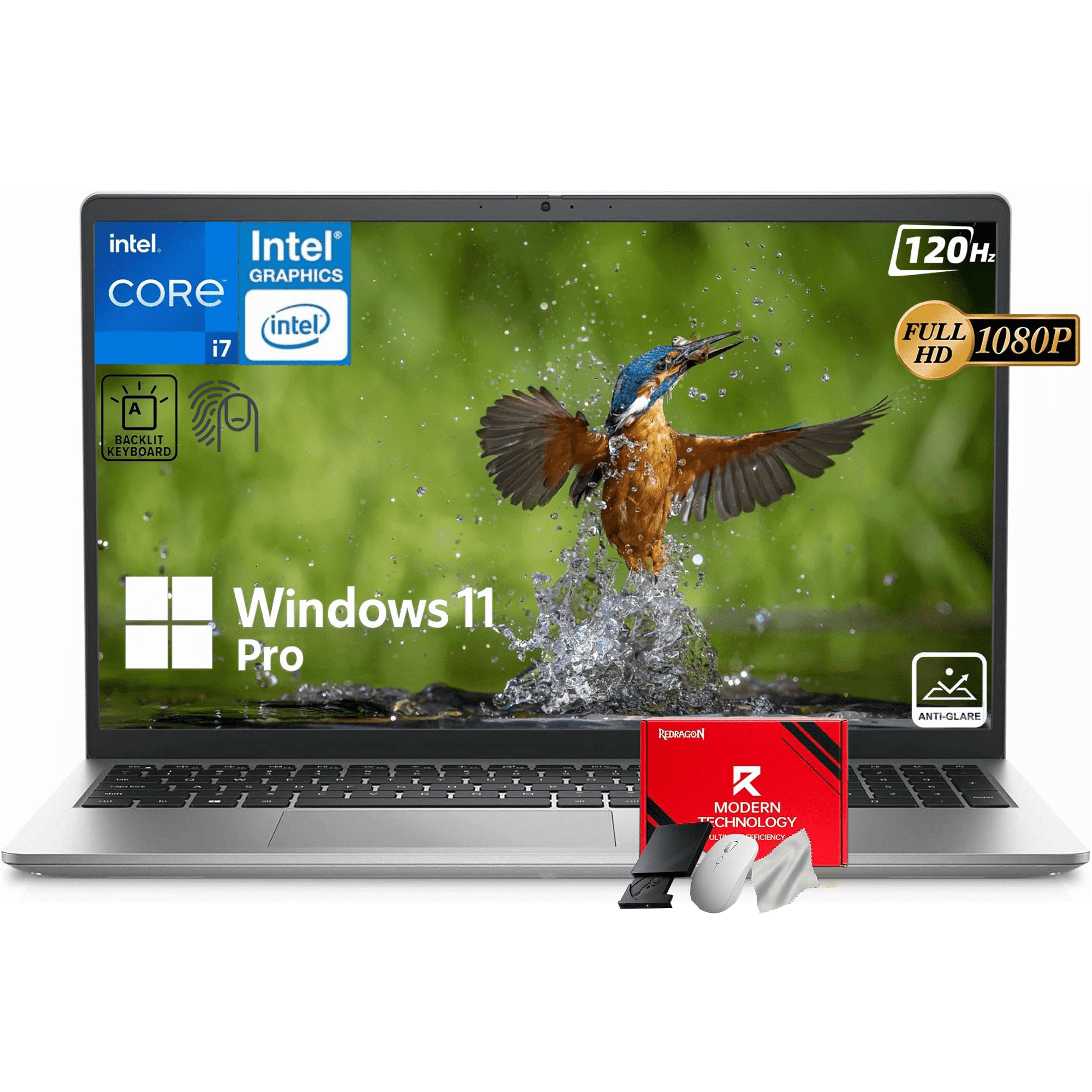Dell Inspiron 15 3530 Business Laptop, 15.6" 120Hz FHD Display, Intel ...