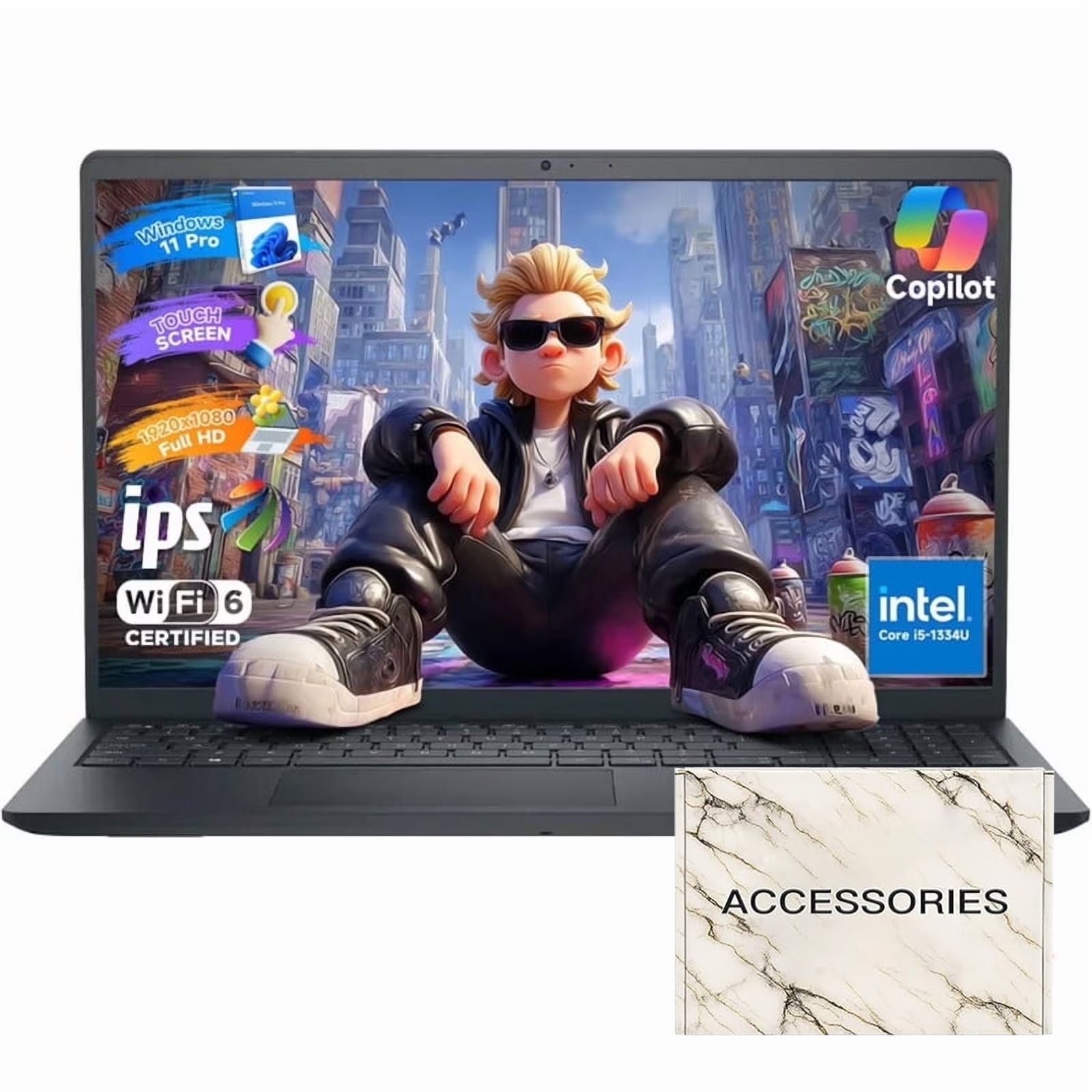 Dell Inspiron 15 3530 Touch Screen Laptop,15.6" FHD Business Laptop ...