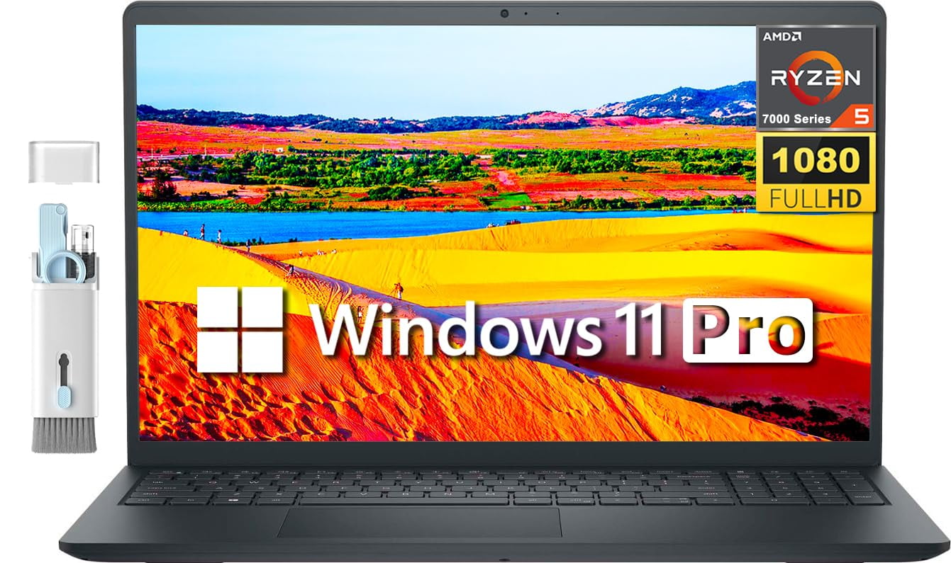 Dell Inspiron 15 3535 Laptop 2024 Newest, 15.6 inch FHD Display, AMD ...