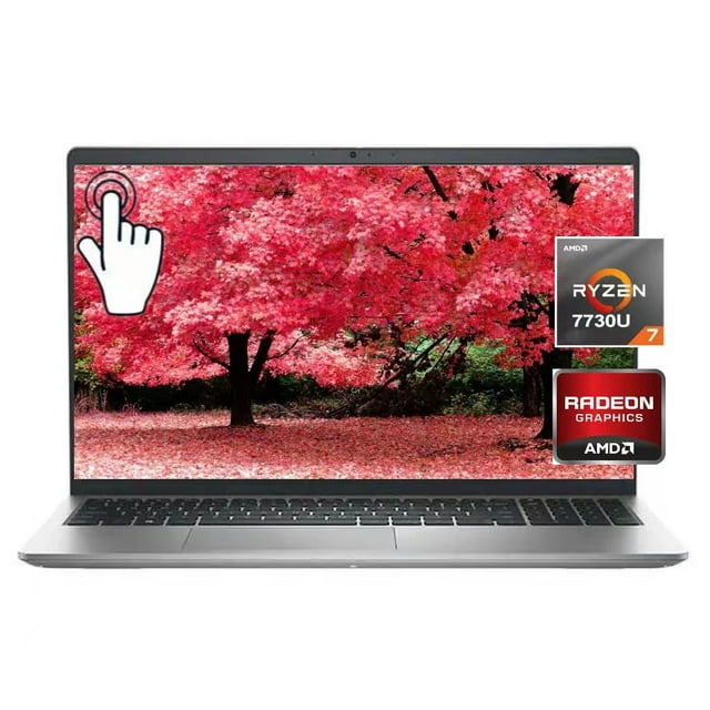 Dell Inspiron 15 3535 Touchscreen Laptop, 15.6" FHD, AMD Ryzen 7 7730U(>i7-1255U), 32GB RAM ...