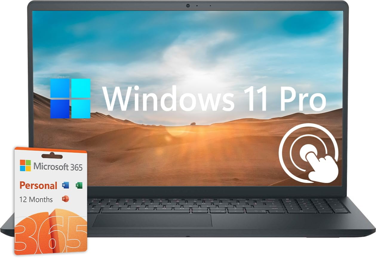 Dell Inspiron 15 Touch Screen Laptop, 15.6" FHD LED Laptop Computer ...