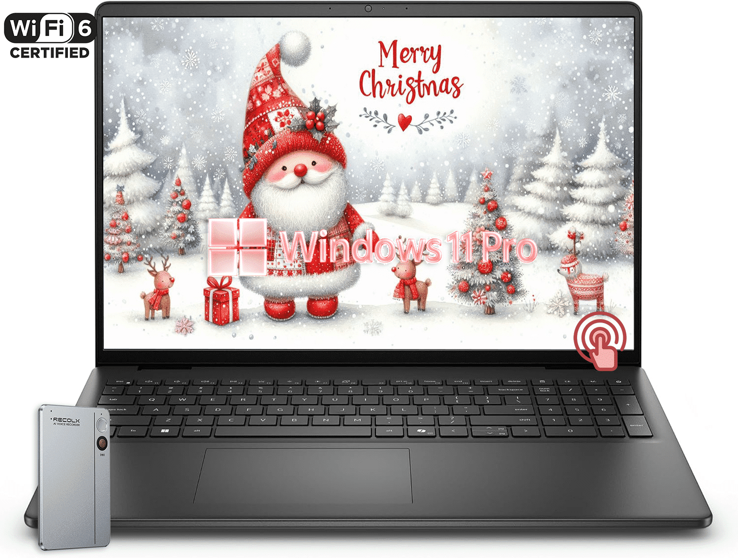 Dell Inspiron 16 Touchscreen Laptop Computer, 16" FHD+ 300-Nits, Intel Core 7 150U (up to 5.4 ...