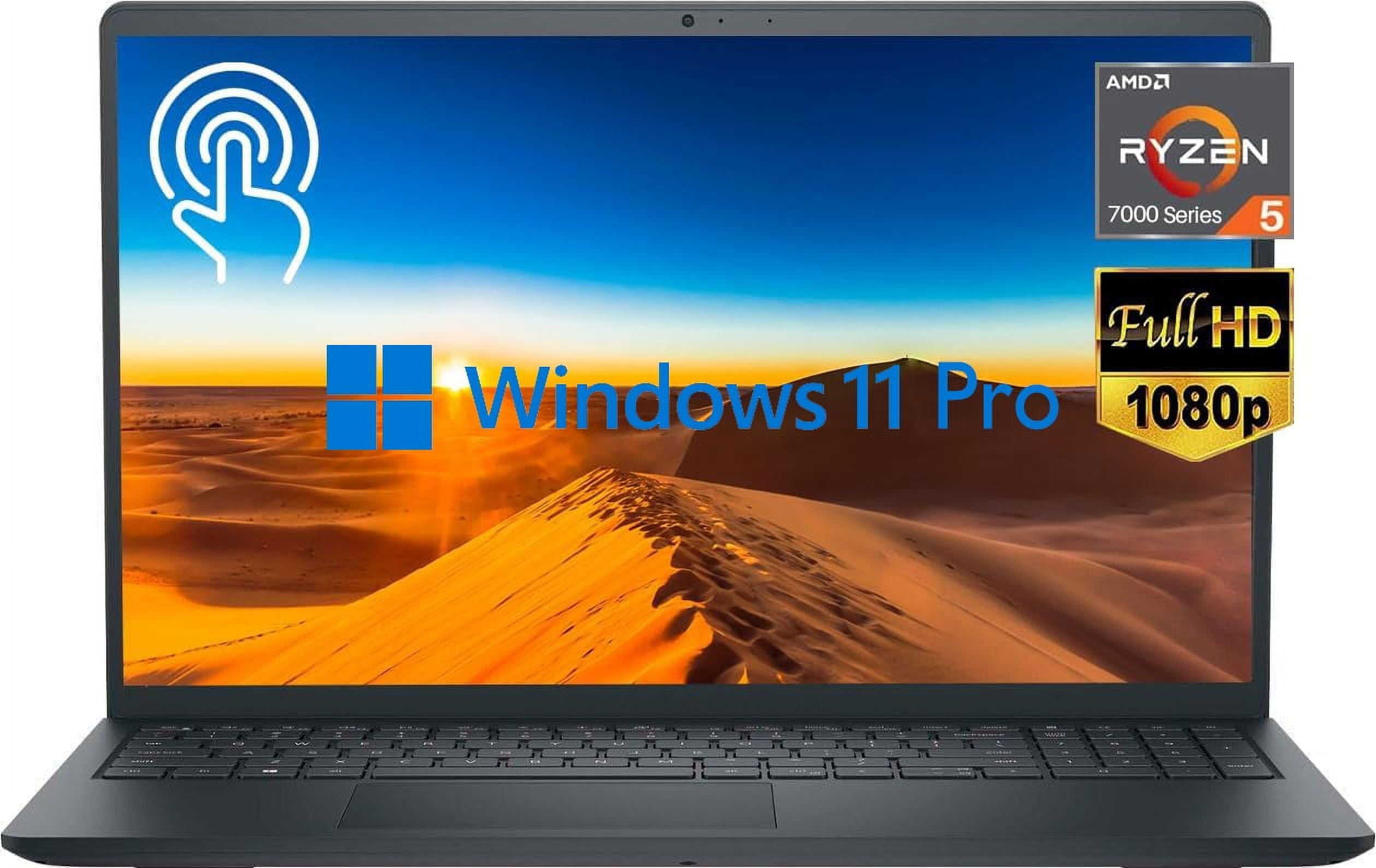 "Dell Inspiron 15 Laptop, 15.6"" FHD, AMD Ryzen 5 7530U, 32GB RAM, 1TB SSD, Wi-Fi, Webcam ...