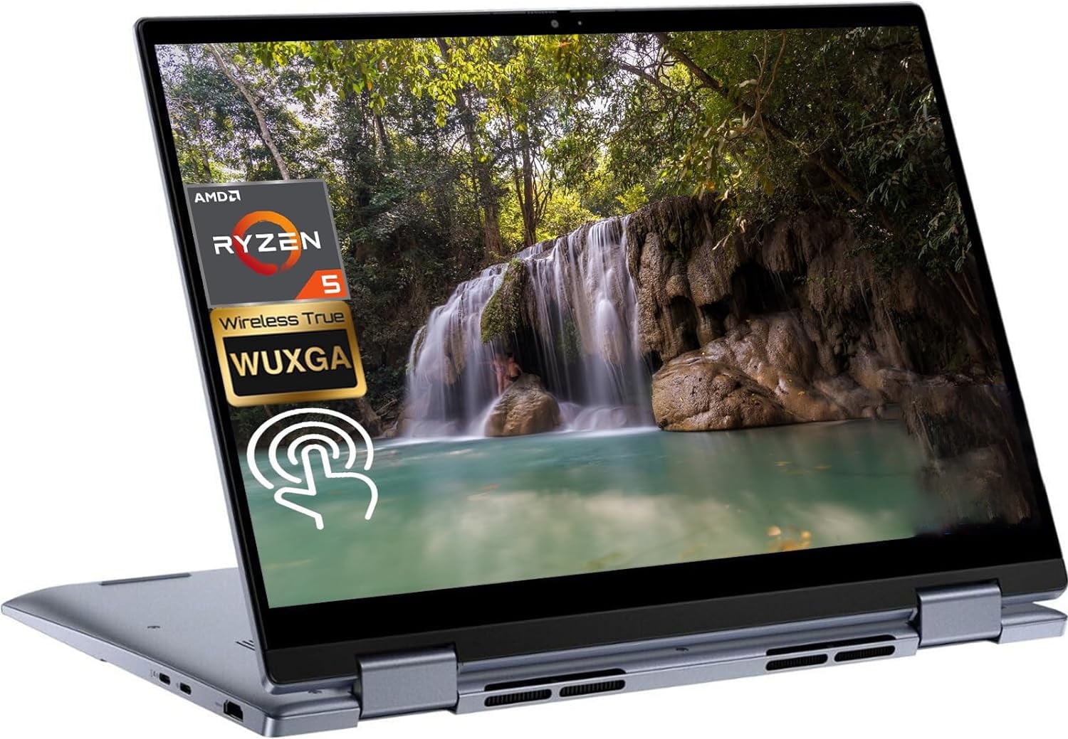 Dell Inspiron 2-in-1 Touchscreen Laptop, 16" FHD Display, AMD Ryzen 7 ...