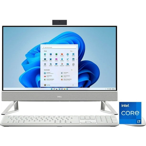 Dell - Inspiron 23.8" Touch screen All-In-One Desktop - 13th Gen Intel ...