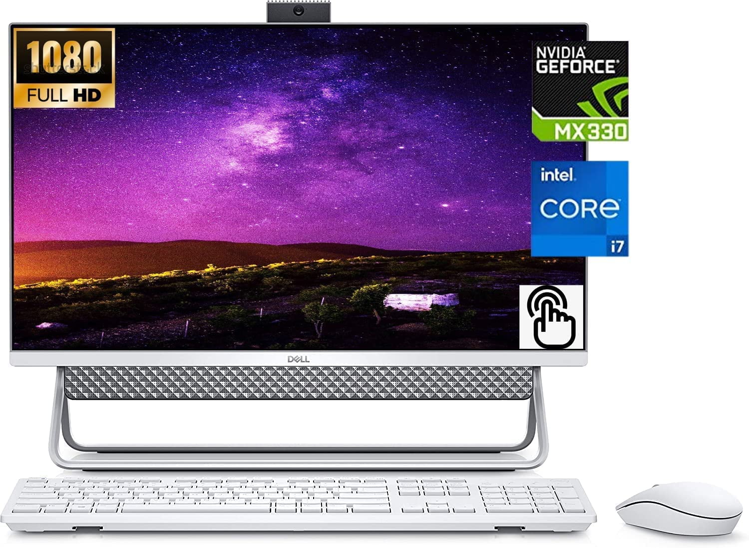 Dell Inspiron 27 7000 Series Touchscreen All-in-One Desktop, 11th Gen ...