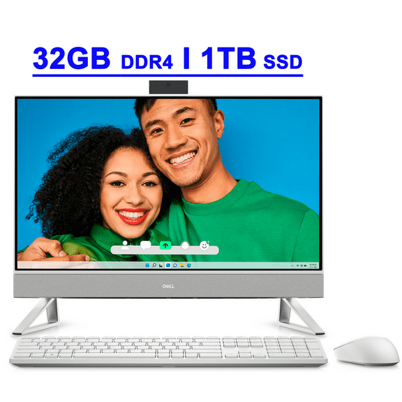 Dell 27 All-in-One Desktop EC27250 27" FHD Display Intel Core i5-1334U ...