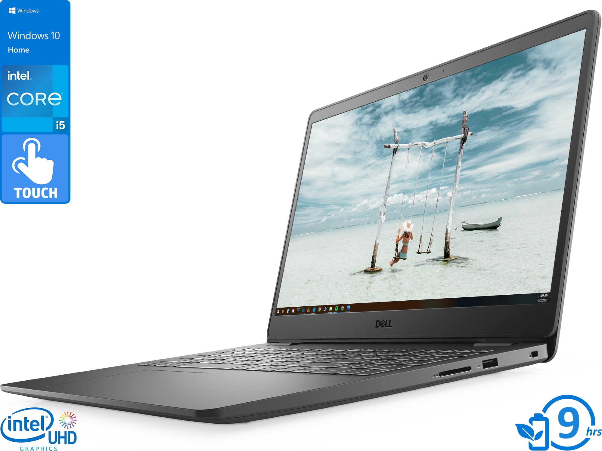 Dell Inspiron 3501 Notebook, 15.6" FHD Touch Display, Intel Core i5 ...