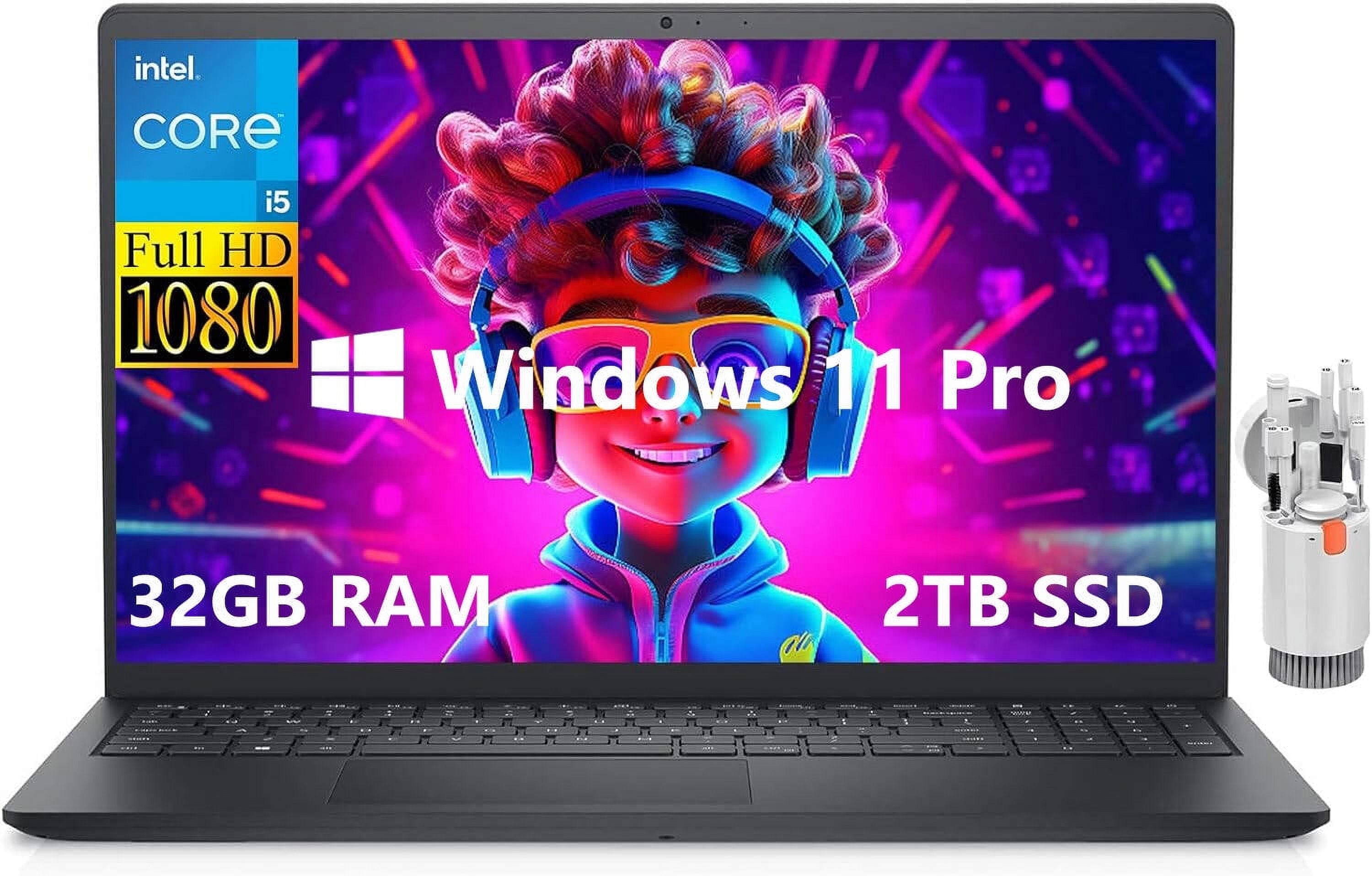 Dell Inspiron 3520 Laptop, 15.6" FHD Business Computer, 32GB RAM, 2TB ...