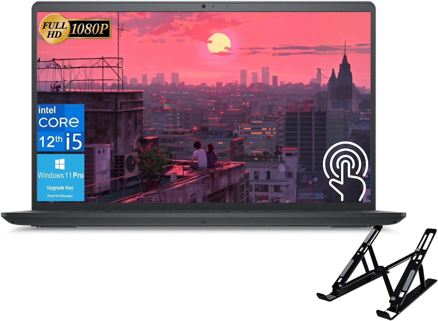 Dell Inspiron 3520 Touchscreen Laptop - Windows 11 Pro, 15.6" FHD ...