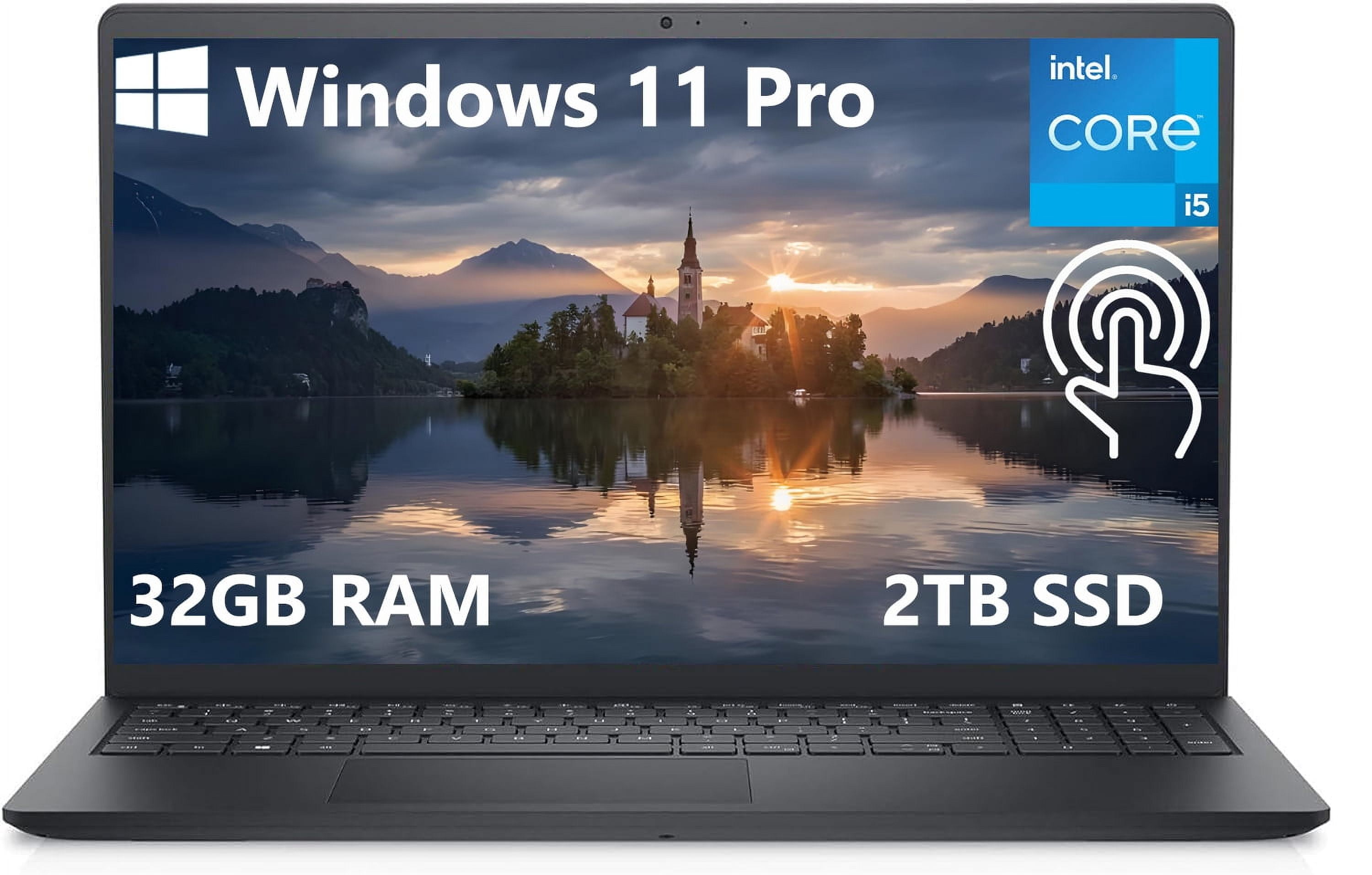 "Dell Inspiron 3520 Touchscreen Laptop, 15.6"" FHD, 32GB RAM, 2TB SSD ...