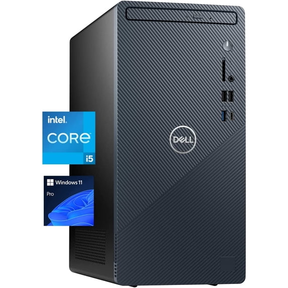 Dell Inspiron Desktop Tower Computer, Intel Core i5 i5-12400, 8GB RAM ...