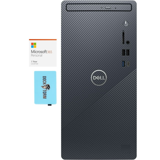 Dell Inspiron 3910 Home/Business Desktop (Intel i3-12100 4-Core, Intel ...
