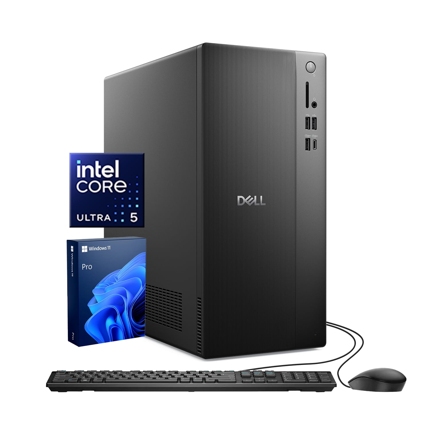 Dell Inspiron 5000 Tower Desktop, Intel Core Ultra 5 225, 16GB DDR5 RAM ...