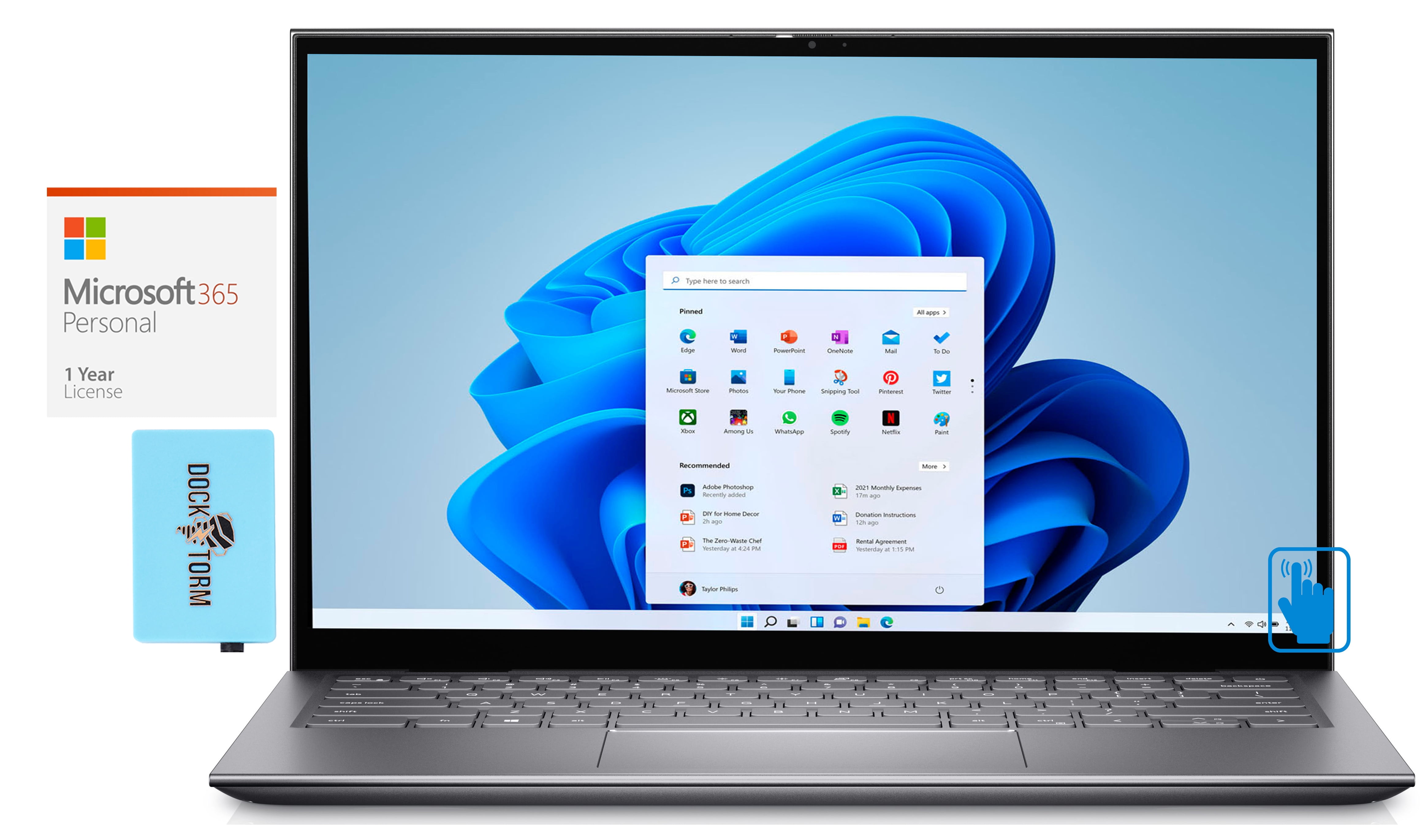 Dell Inspiron 5410 Home & Business 2-in-1 Laptop (Intel i7-1195G7 4 ...