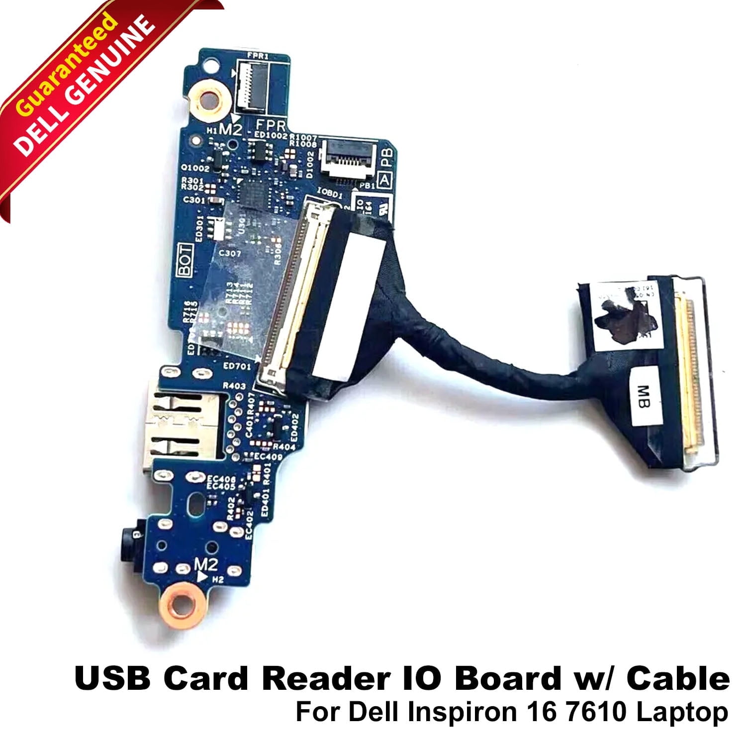 Dell Inspiron 7610 16 PRO USB Audio SD Card Reader IO Board - R4KFW ...