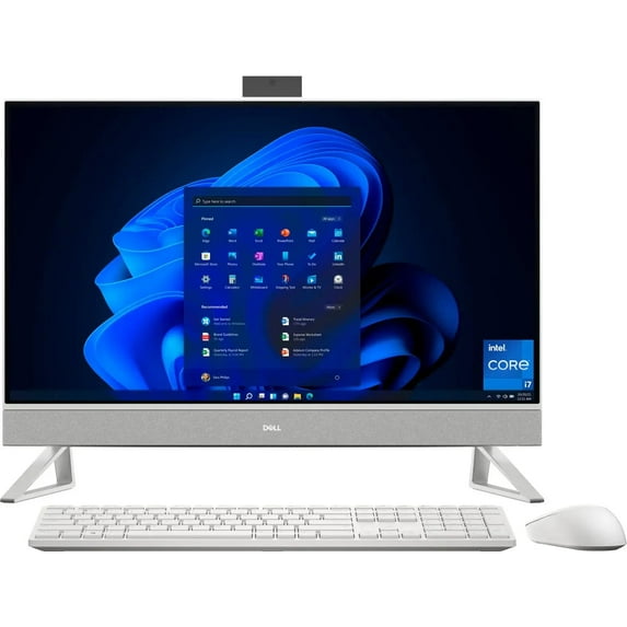 Dell Inspiron All-in-One All-in-One Desktop 2024 New, 27" FHD IPS ...