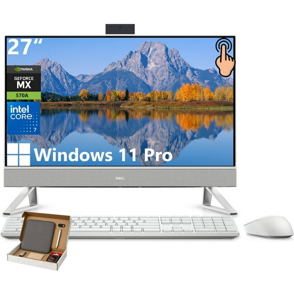Desktop Computer With Dual Monitors