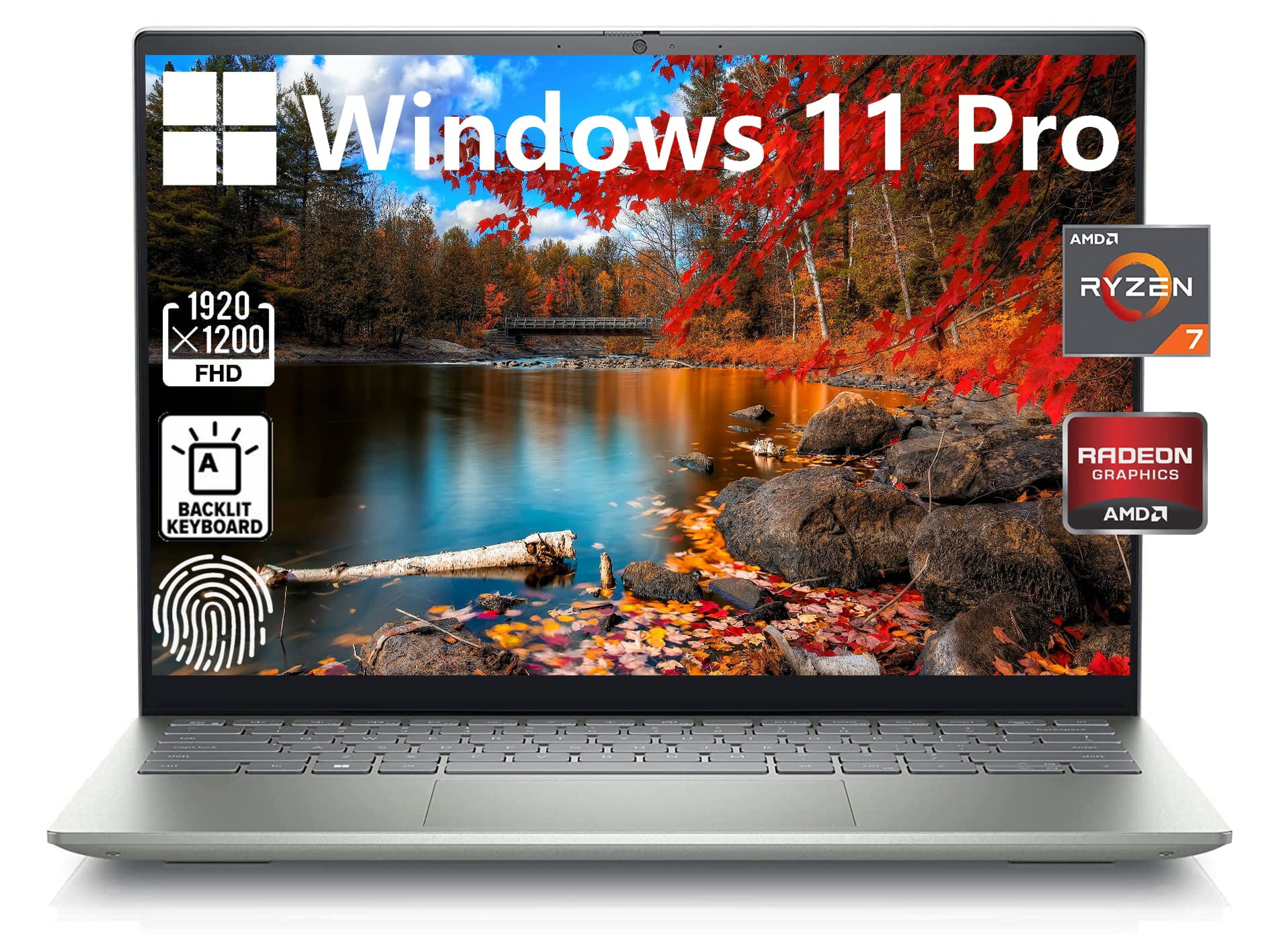 Dell Inspiron [Windows 11 Pro] 5425 Business Laptop, 14''FHD Display ...