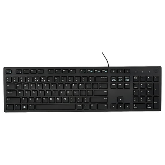 Dell Wired Keyboard, Black KB216, Full Layout, USB Interface, Chiclet ...