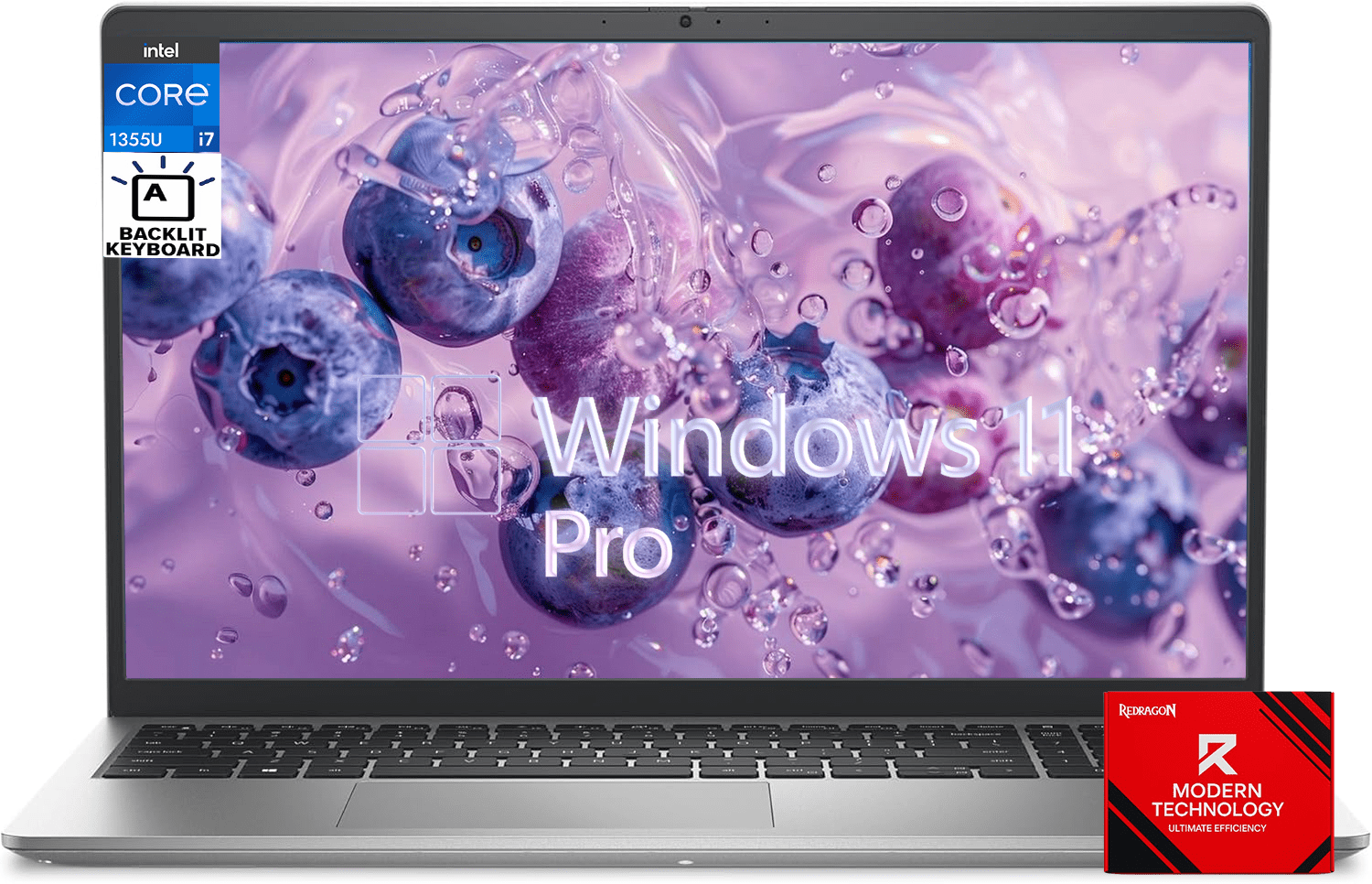 Dell Laptop 15.6-inch FHD 120Hz Display, 13th Gen Intel Core i7-1355U ...