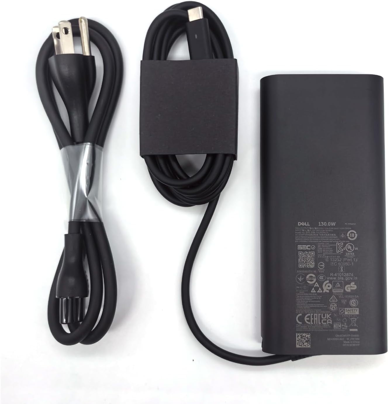 Dell Laptop Charger GAN 130W USB C Type C AC Adapter,XPS 15 9520 9530 ...