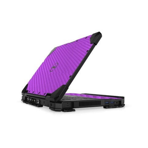 Dell Latitude 14 RUGGED 5420 5424 PURPLE CARBON FIBER Laptop Skin ...