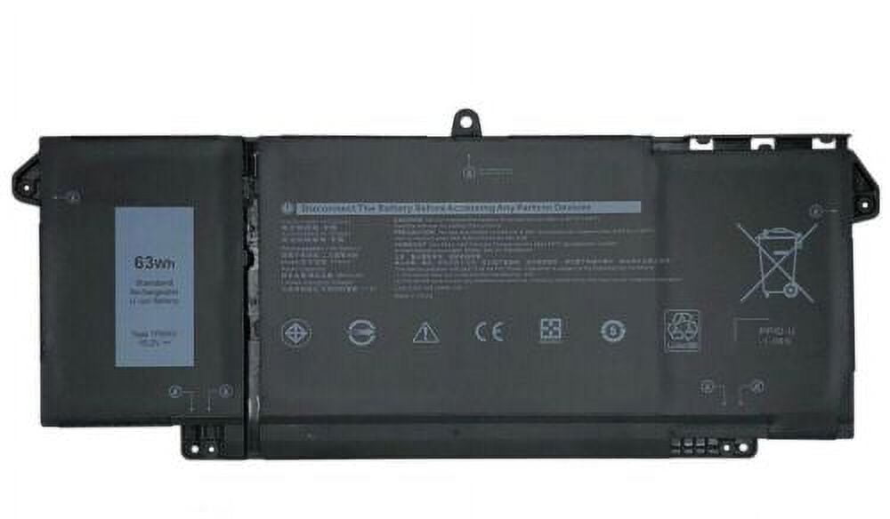 Dell Latitude 15.6" 7520 Genuine Battery 15.2V 63Wh 3941mAh 7fmxv tn2gy ...