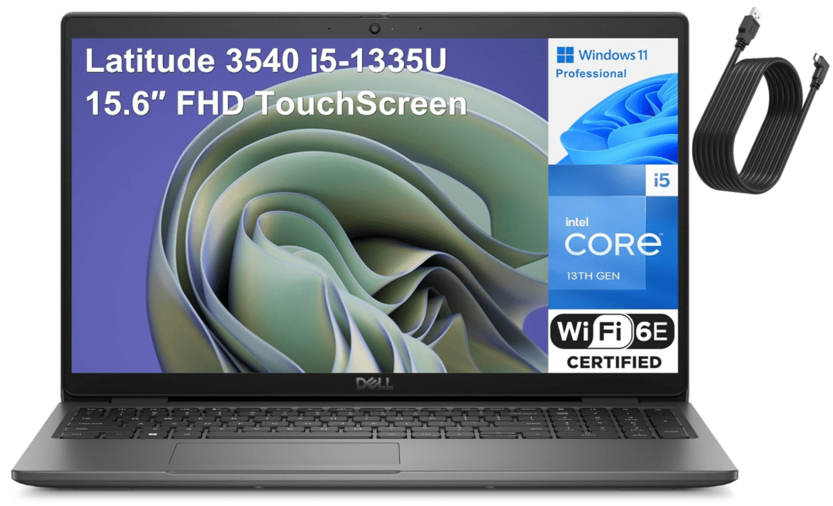 "Dell Latitude 3540 15.6"" FHD Laptop, 13th Gen Intel i5, 32GB RAM, 1TB ...
